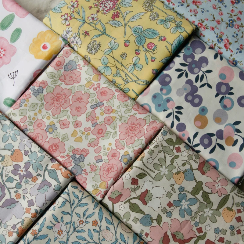 Material-de-sarga-de-algod-n-puro-para-vestido-de-ni-os-tela-Diy-venta ...