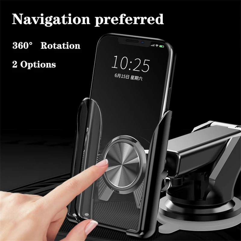 Gravity-Car-Phone-Holder-Mobile-Stand-Smartphone-GPS-Support-Mount-No ...