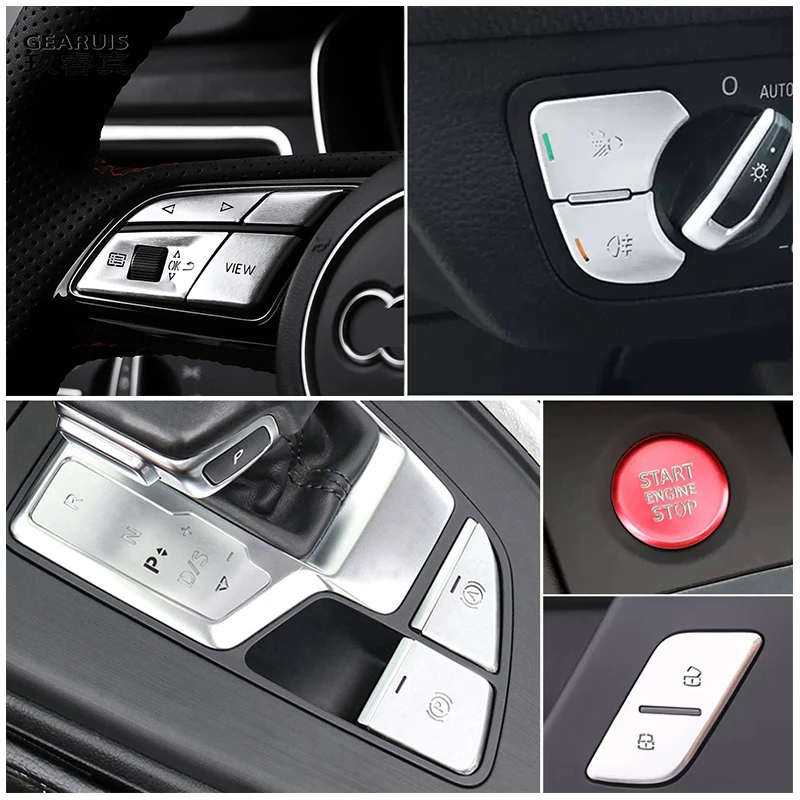 For-Audi-A4-B9-2020-2023-Car-Control-Gear-Headlight-Warning-Engine ...