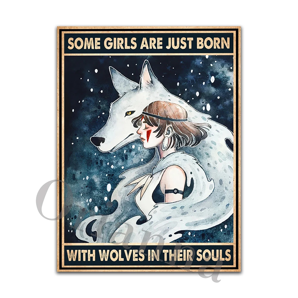 Girl And Wolf Love