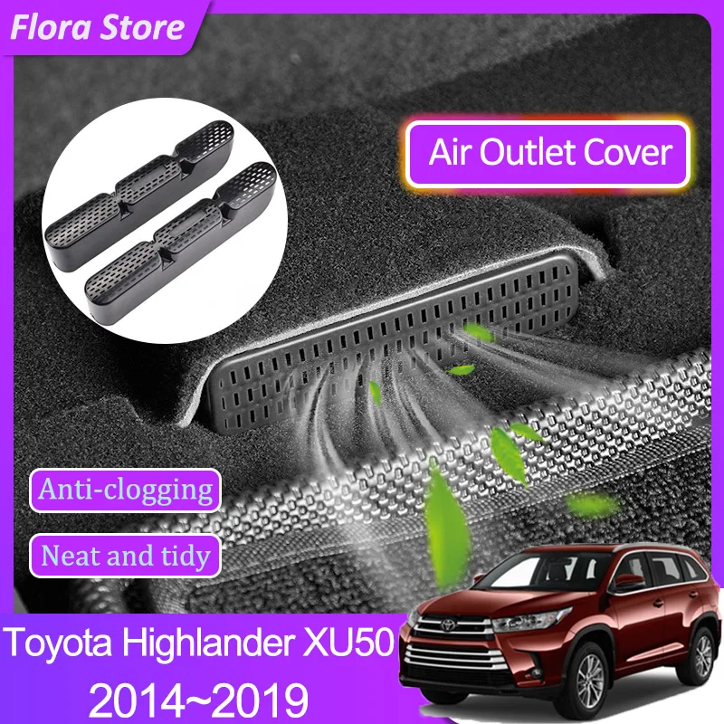 Air-Outlet-Cover-for-Toyota-Highlander-Kluger-XU50-2014-2019-Exhaust ...