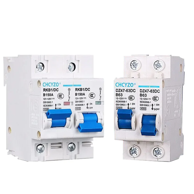 DC Circuit Breaker 2P 12V-120V Power Switching Circuit Breaker 40A 63A ...
