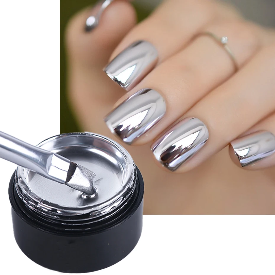 5ml-Metallic-Silver-Gel-Nails-Polish-Painting-Mirror-Soak-Off-Varnish ...