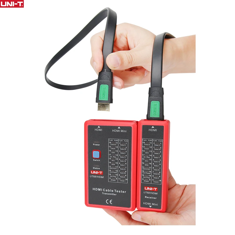 UNI-T-UT681HDMI-HDMI-Mini-Cable-Tester-Network-Cable-Tracker-LED ...
