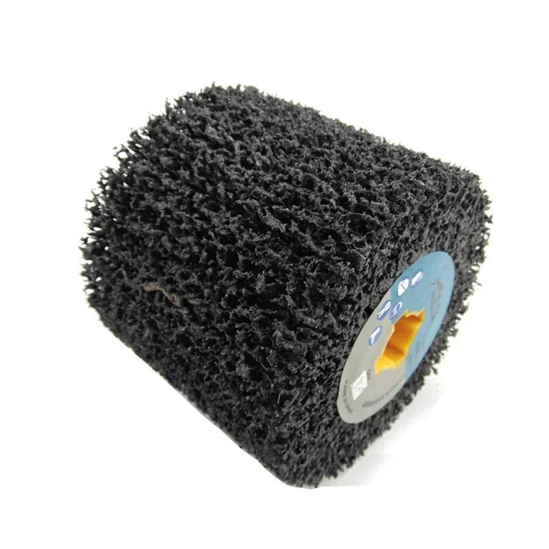 Black-Poly-Strip-Drawing-Polishing-Burnishing-Wheel-Abrasive-Tool-For ...