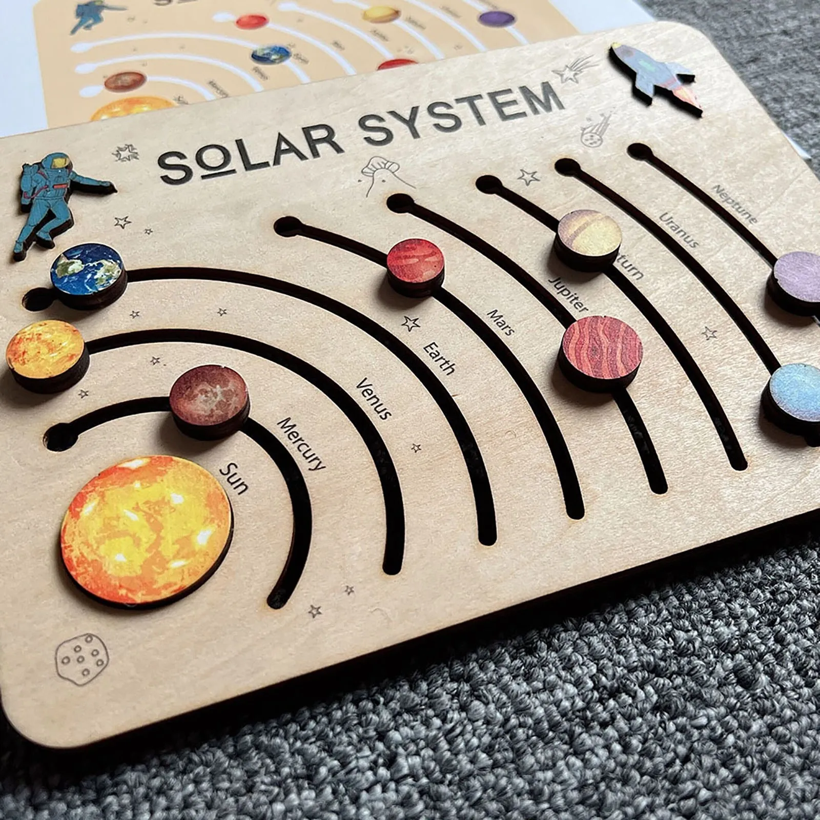 Table Top Solar System Model