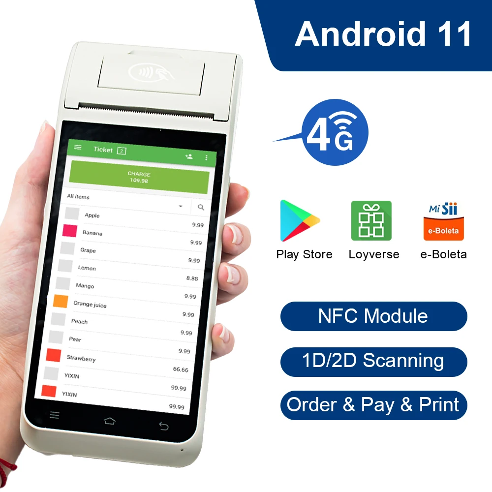 Android-11-Handheld-POS-Terminal-PDA-58mm-Receipt-Thermal-Printer-4G ...