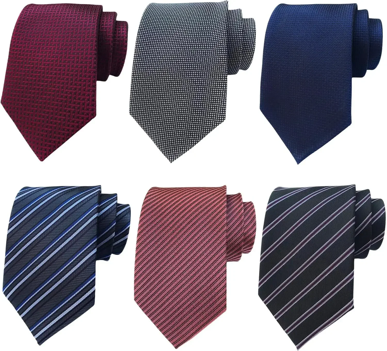 Wholesale 6/9/12 PCS/ SET Men's Necktie Classic Polyester Tie For Man ...