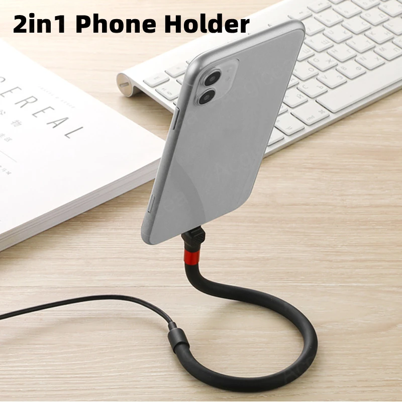 Flexible Mobile Phone Holder Desktop Phone Holder For Xiaomi Huawei ...