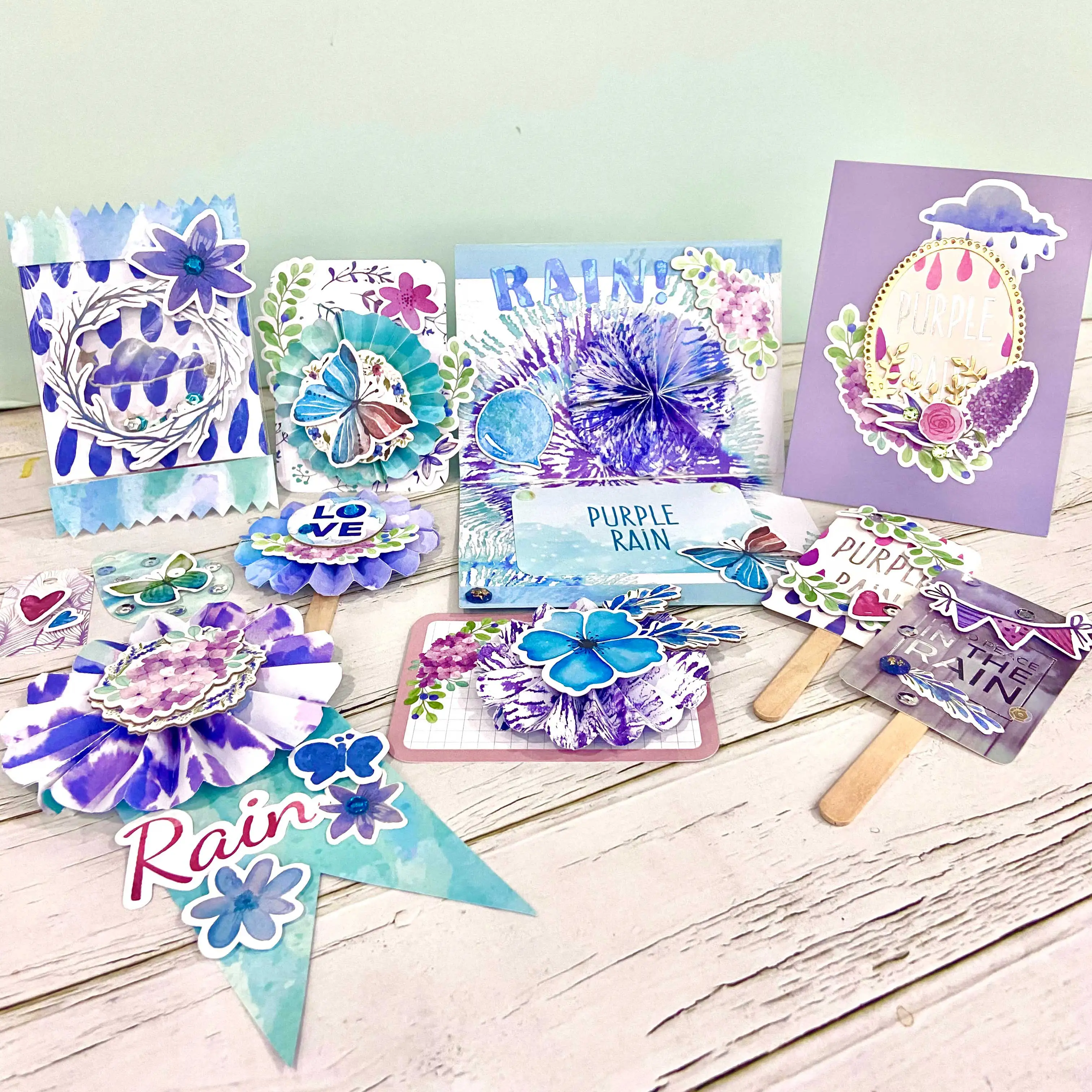 Creative-Path-Scrapbooking-Pattern-Paper-Origami-DIY-Craft-Background ...