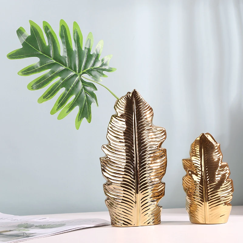 Flower Leaf Ceramic Vase | Ceramic Home Decoration | Ceramic Flower ...
