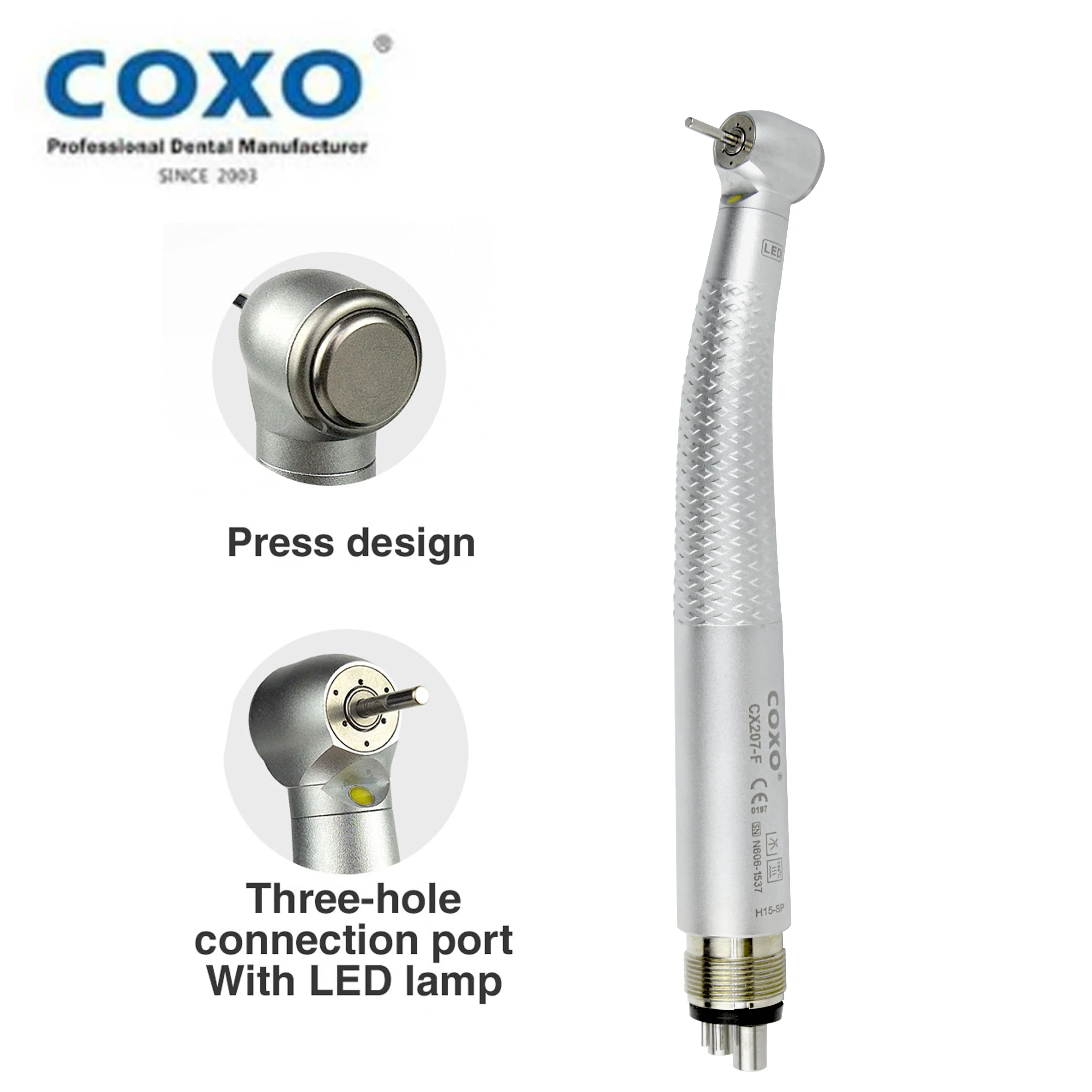 COXO-CX207-F-Dental-LED-High-Speed-Handpiece-4Hole-With-3-Way-Spray-3 ...