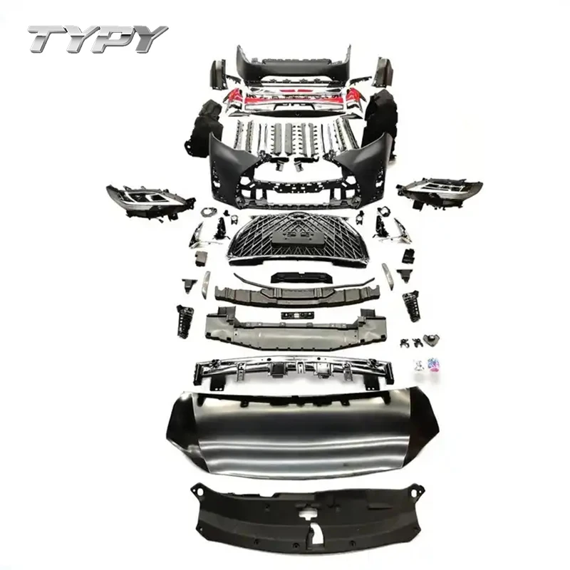 Car Modified Bodykit For Toyota Alphard 2015-2018 Upgrade to LM style ...