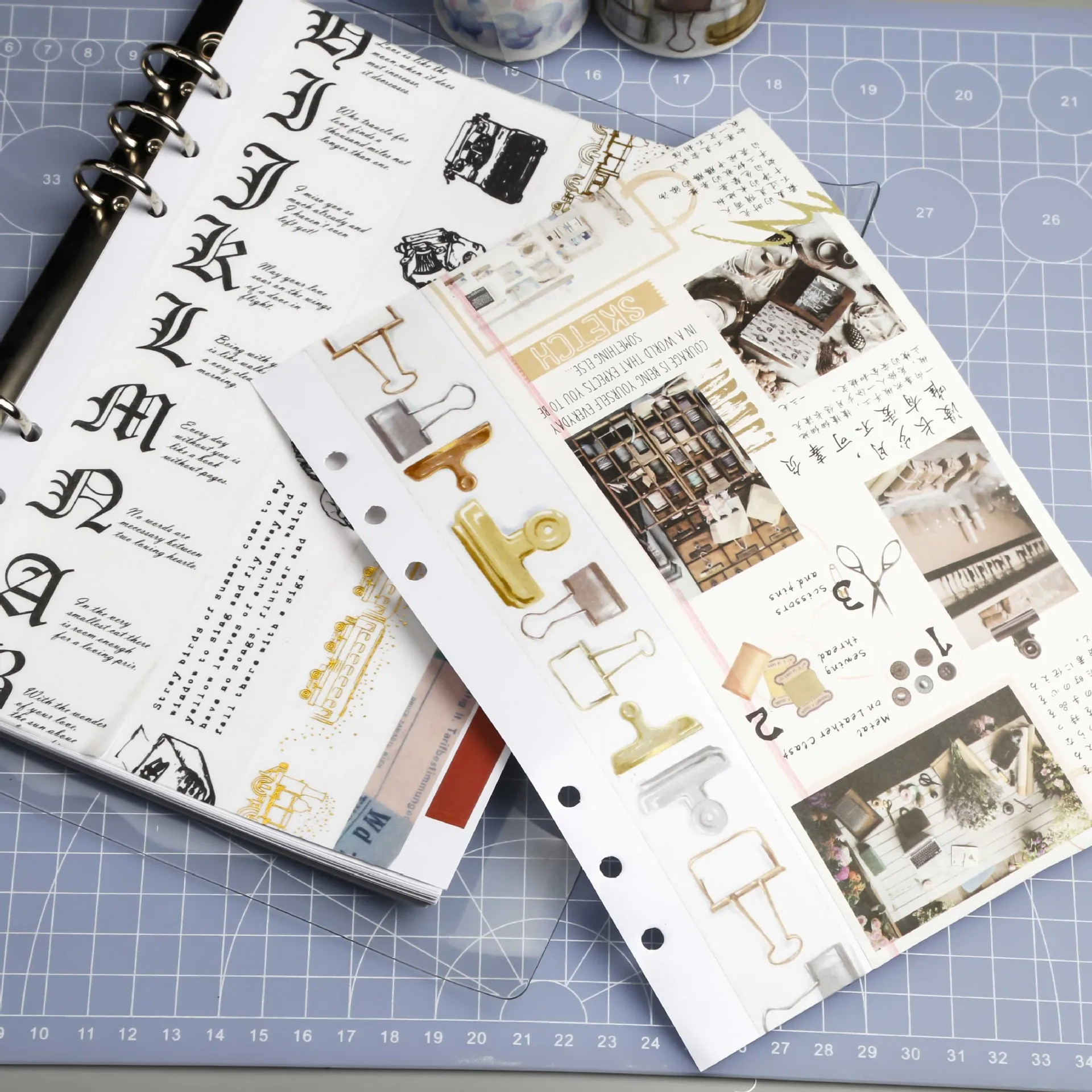 Double-sided-Release-Paper-Adhesive-Tape-Release-Paper-Six-hole-Release ...