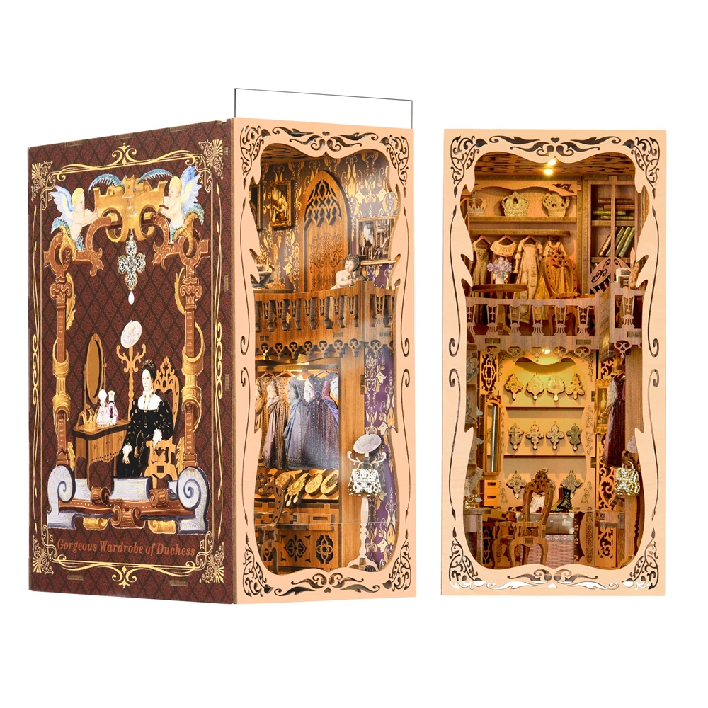 ASLOWSNAIL-Magical-Doll-House-High-Quality-Book-Nook-Kit-Wooden-Puzzle ...