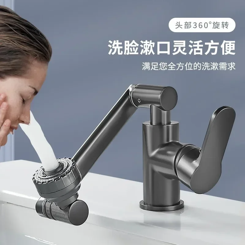 Bathroom-Faucet-1080-Rotation-Kitchen-Sink-Faucet-Plastic-Hot-and-Cold ...