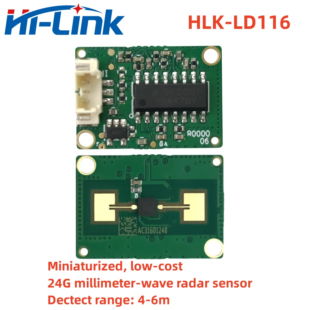 HiLink-24G-millimeter-wave-radar-sensor-HLK-LD116-Mini-Size-Motion ...