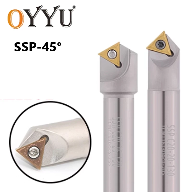 Chamfering Tools SSP 45 Degree SSP45 C12-12-110L CNC Tungsten End Mill ...