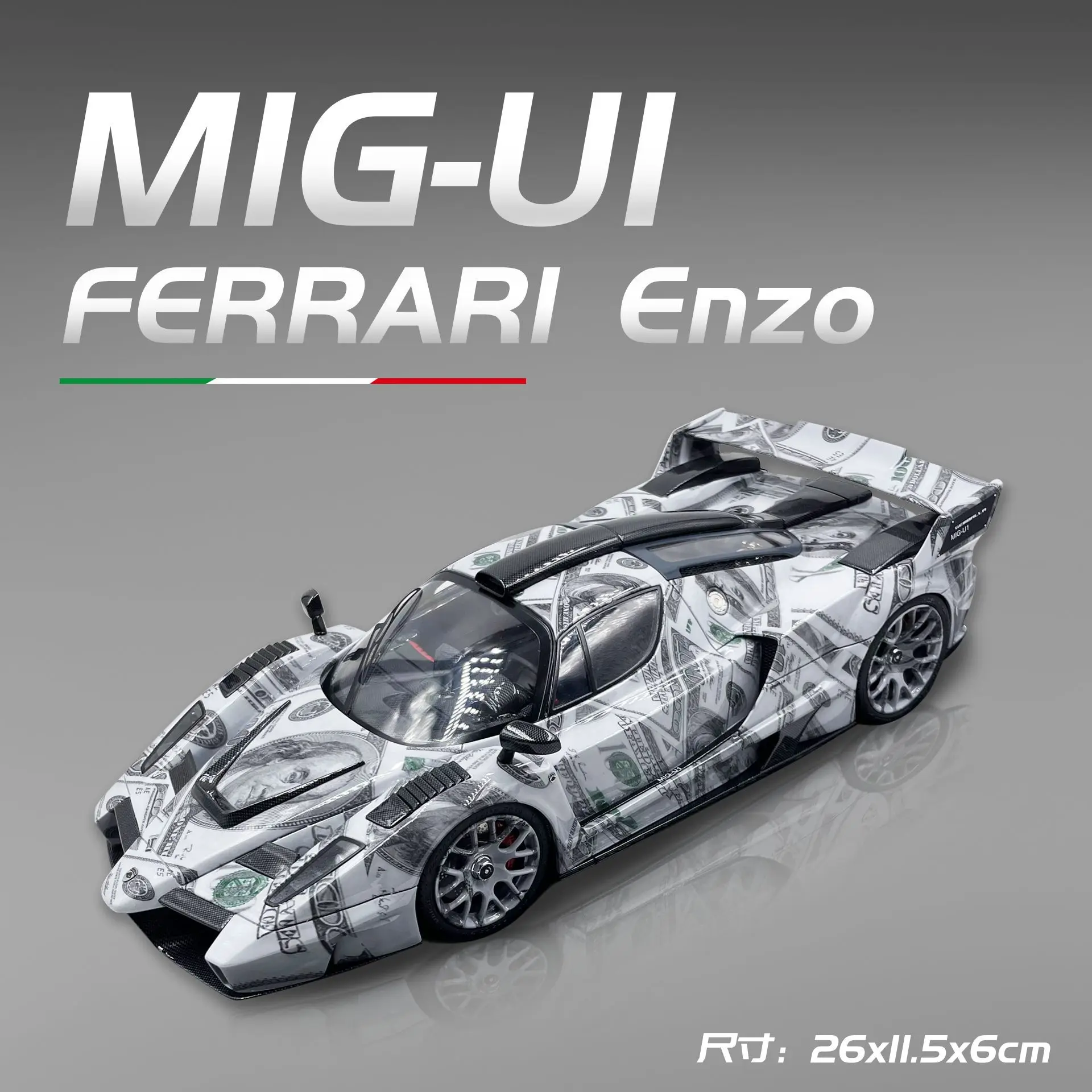 Custom-made-1-18-MIG-U1-Ferrari-Enzo-Resin-Model-Car-Toy-Die-cast-Model ...