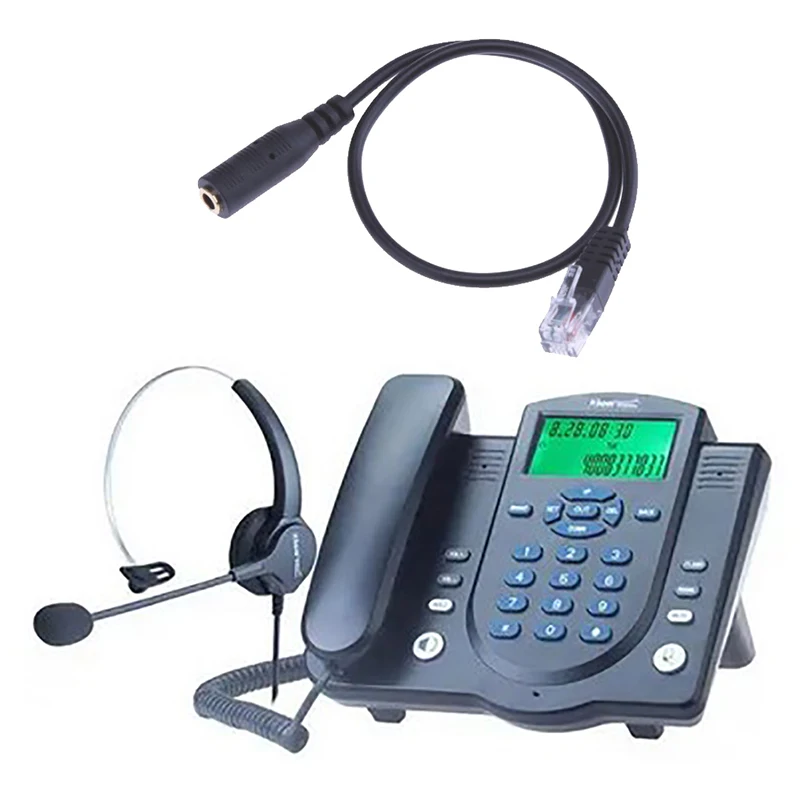 3-5mm-Plug-Jack-to-RJ9-iPhone-Headset-to-Cisco-Office-Phone-Adapter ...