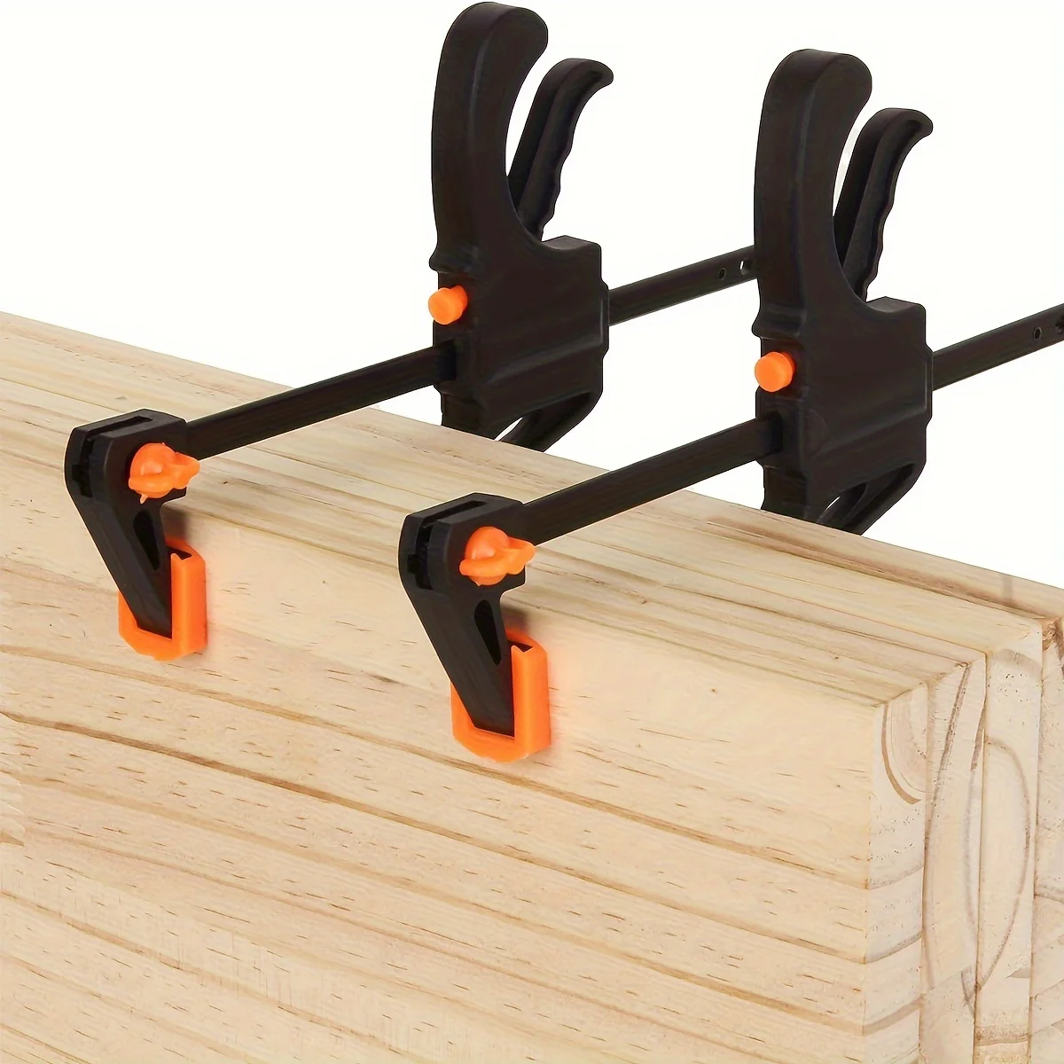 8-Inch-Bar-Clamps-for-Woodworking-1-2-Pack-Quick-Grip-Clamps-Trigger ...