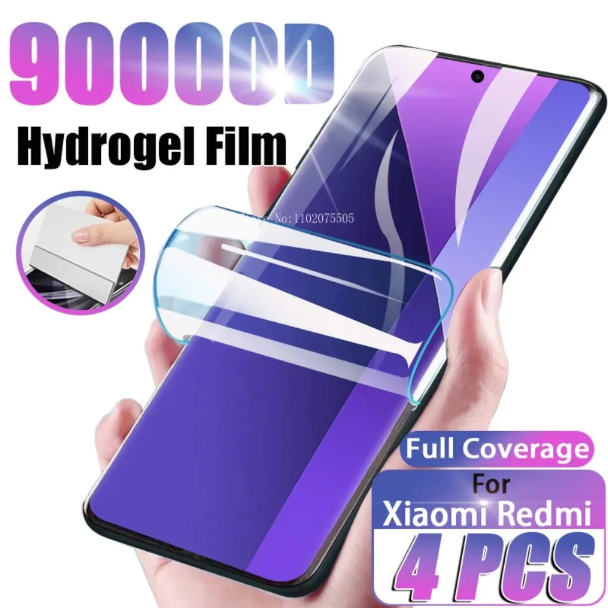 Hydrogel Film For Xiaomi Redmi Note 13 12 11 S Pro Plus Turbo 3 Full ...
