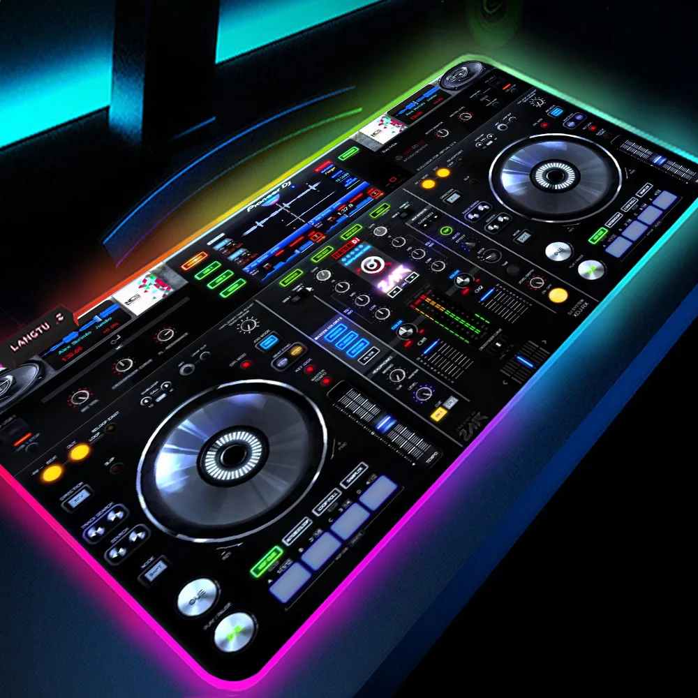 Pioneer Dj Controller Backlit Mat Tafel Rubber Pads Complete Rgb Grote ...