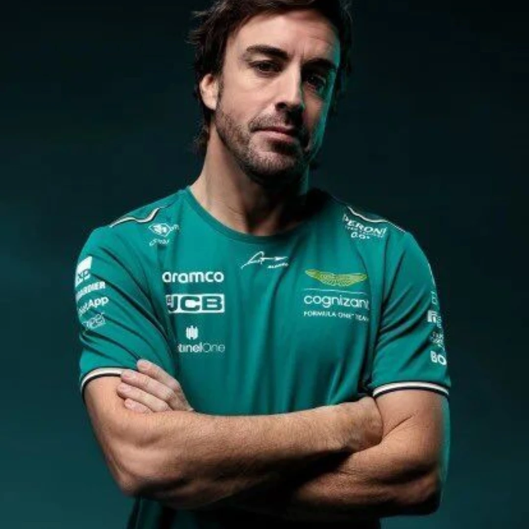 New 2023 Aston Martin Jersey T-shirts Amf1 Alonso Jersey Shirt Formula ...