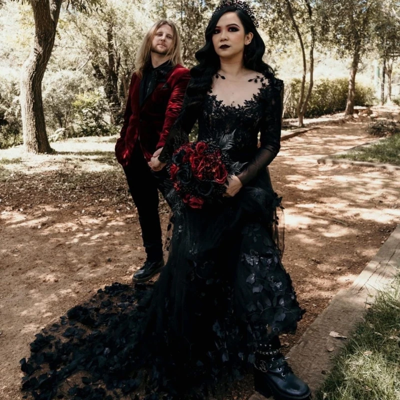 Gothic Wedding Couple