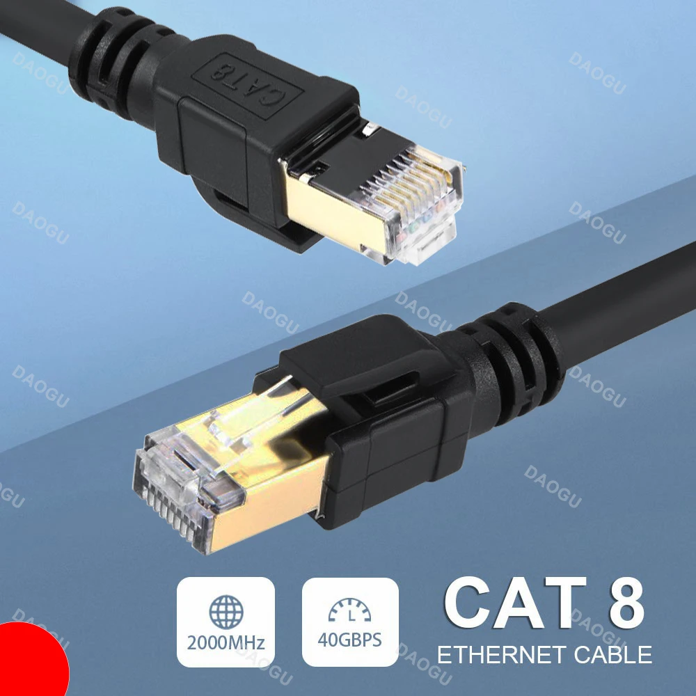 40Gbps-2000MHz-Cat8-Ethernet-Cable-10-20-30-Meter-Rj-45-CAT-8-Gaming ...