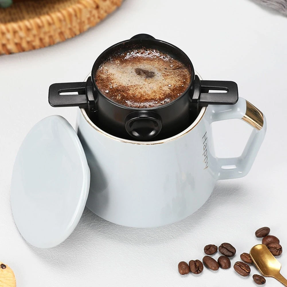 Foldable-Coffee-Filter-Funnel-Cups-Reusable-Coffee-Powder-Filter-Tool ...