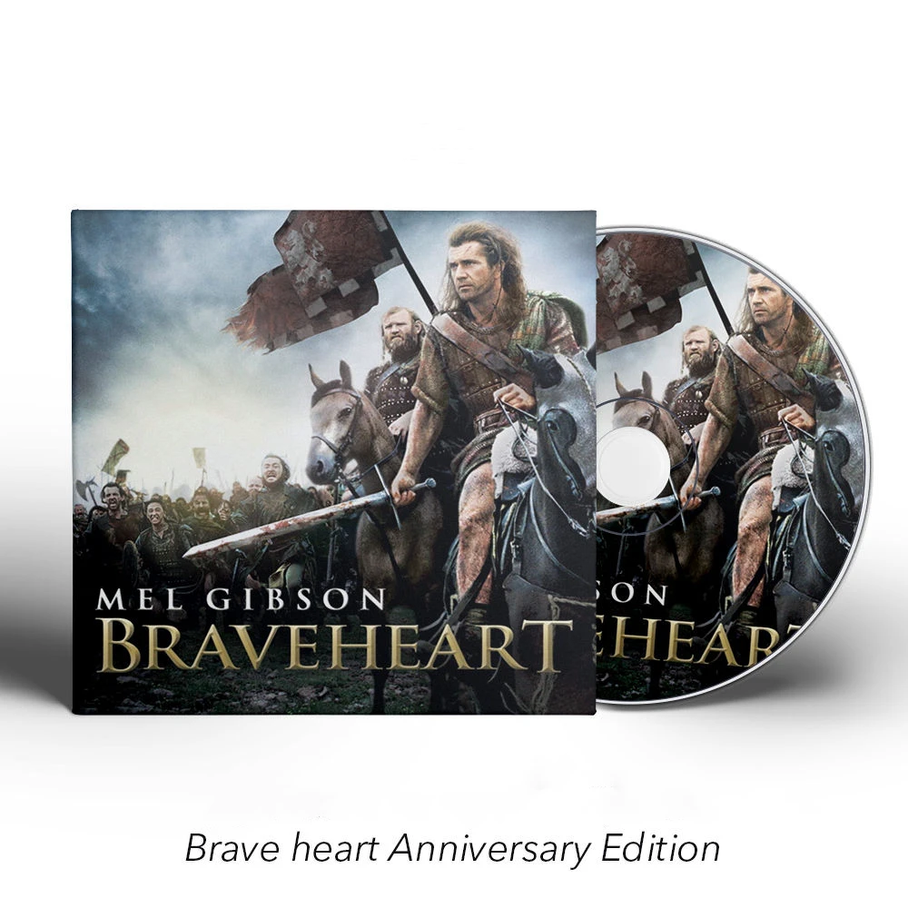Movie Braveheart James Horner Music CD Greatest Hits OST Album 2pcs ...