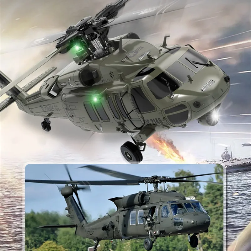 Huge Blackhawk Helicopter Rc