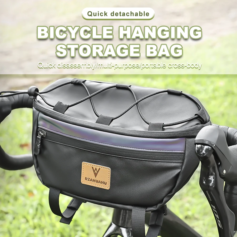 Bike-Bag-Portable-Handlebar-Pannier-Multi-purpose-waterproof-Backpack ...