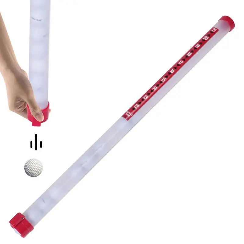 Golf Ball Picker Shag Tube - Plastic with Ball Release Retrievers ...