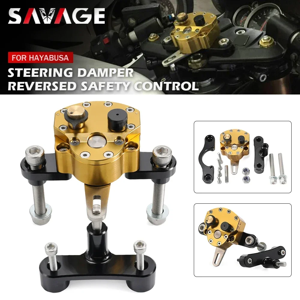 SAVAGE-Steering-Damper-Stabilizer-For-SUZUKI-HAYABUSA-GSX1300R-1999 ...