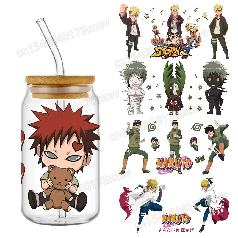 Anime-Naruto-Gaara-16oz-UV-DTF-Cup-Wrap-Transfer-Sticker-for-Libbey ...