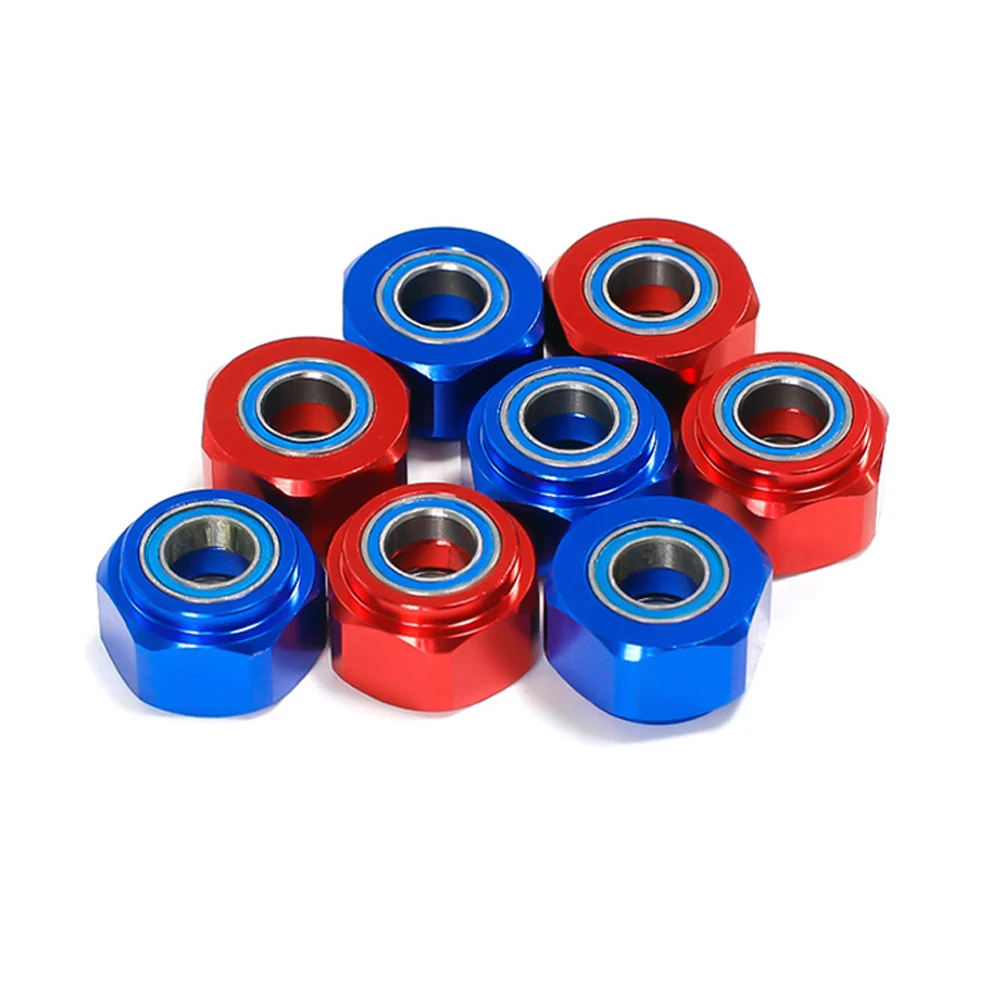 2PCS / 4PCS Metal Front 12mm Wheel Hex Hub Adapter for Tamiya DT03 DT ...