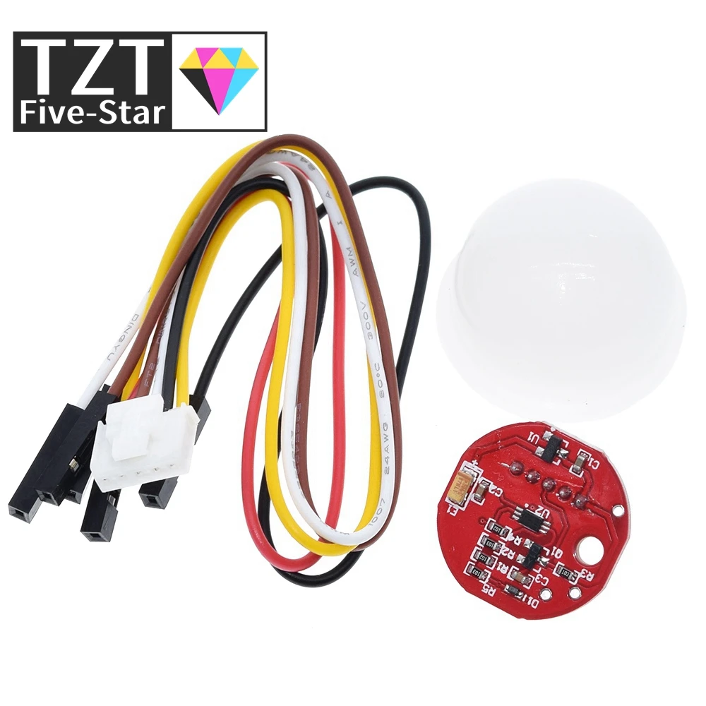 TZT Intelligent electronic BH1750 BH1750FVI Chip Light Intensity Light ...