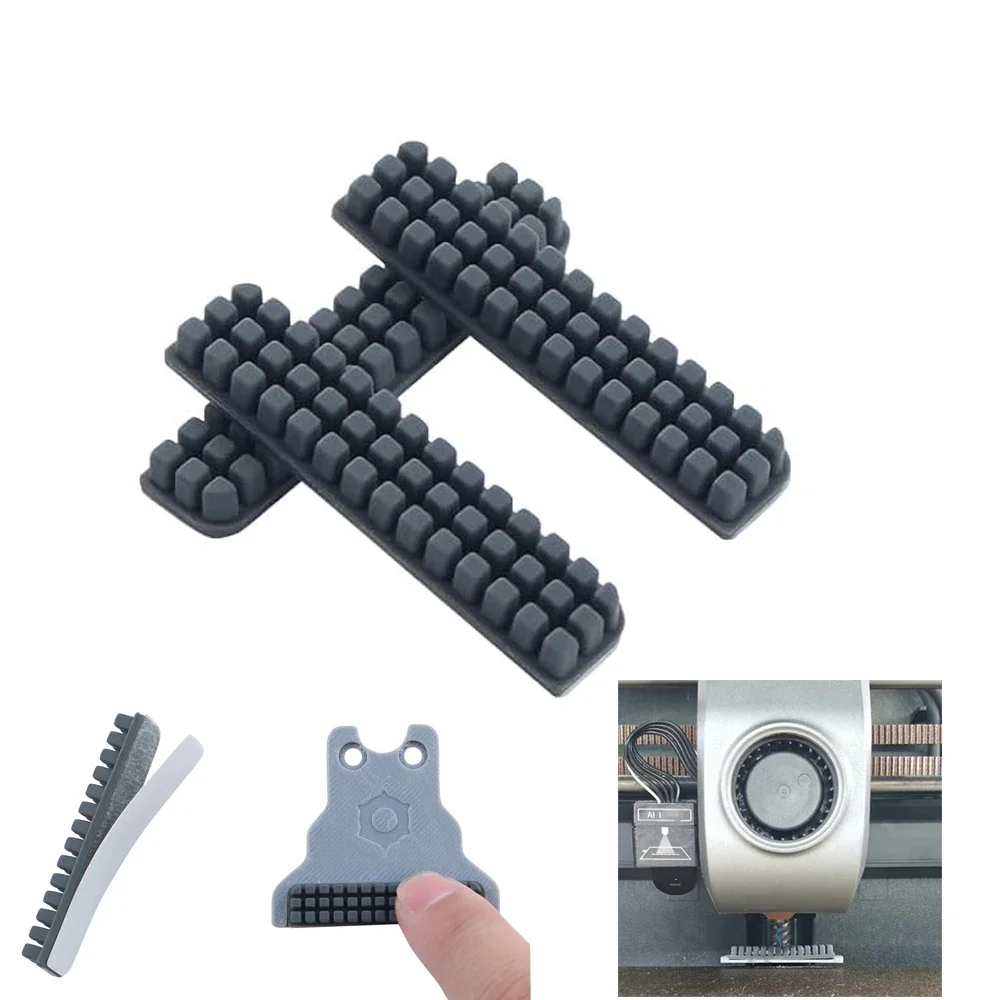 for Creality K1 K1C K1 Max Nozzle Silicone Brush Wiper Set Cleaning ...