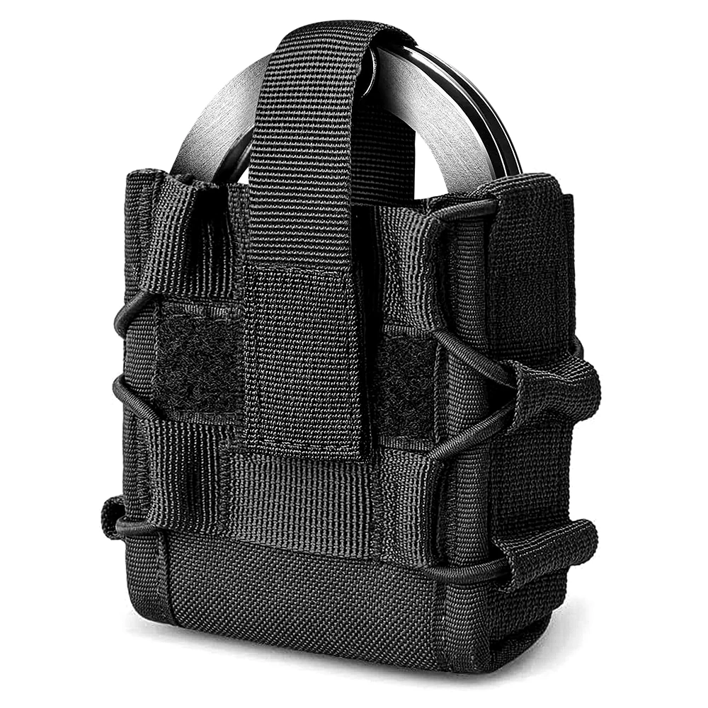 Tactical-Handcuffs-Holder-Molle-Pouch-Open-Top-Universal-Handcuff-Case ...