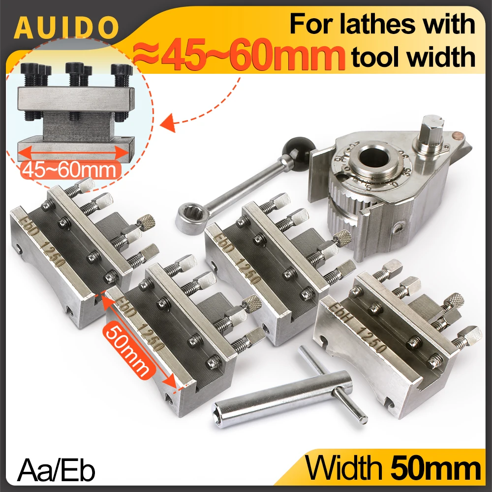 Multifix Quick Change Tool Post Set Aa Eb Ec Ed 12x12mm 15x15mm for ...