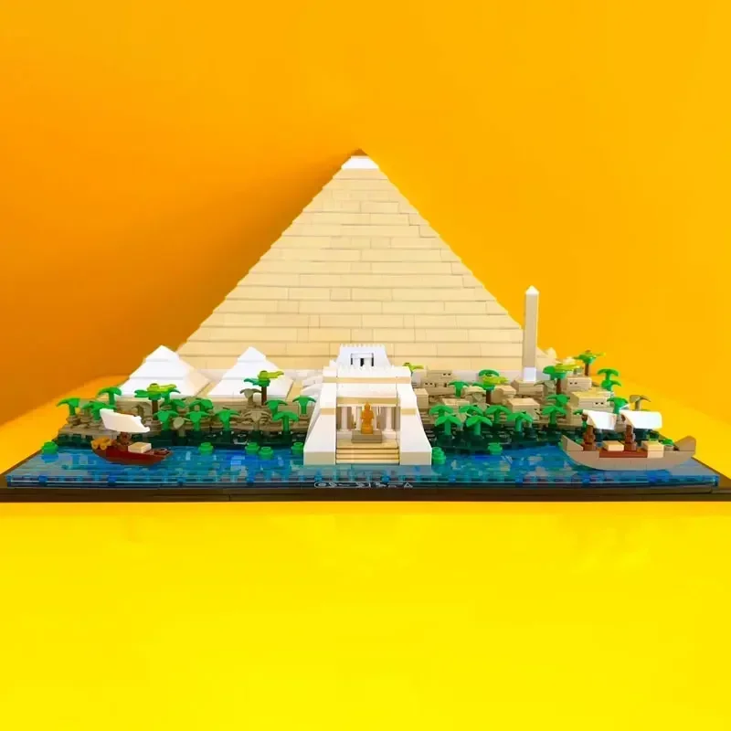 MINISO-Disney-21058-The-Great-Pyramid-of-Giza-Model-City-Architecture ...