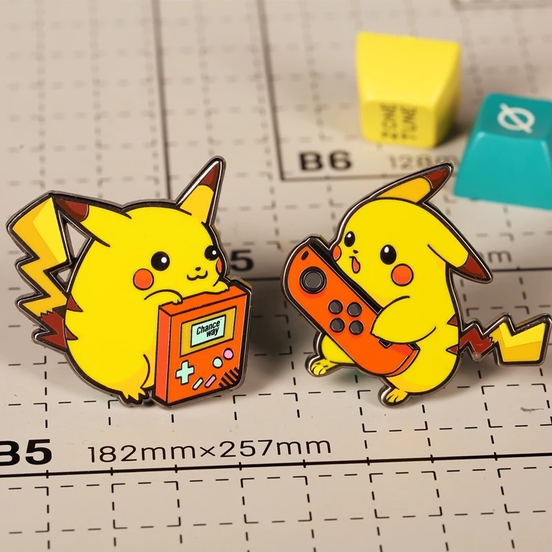 Chibi Pikachu Couple