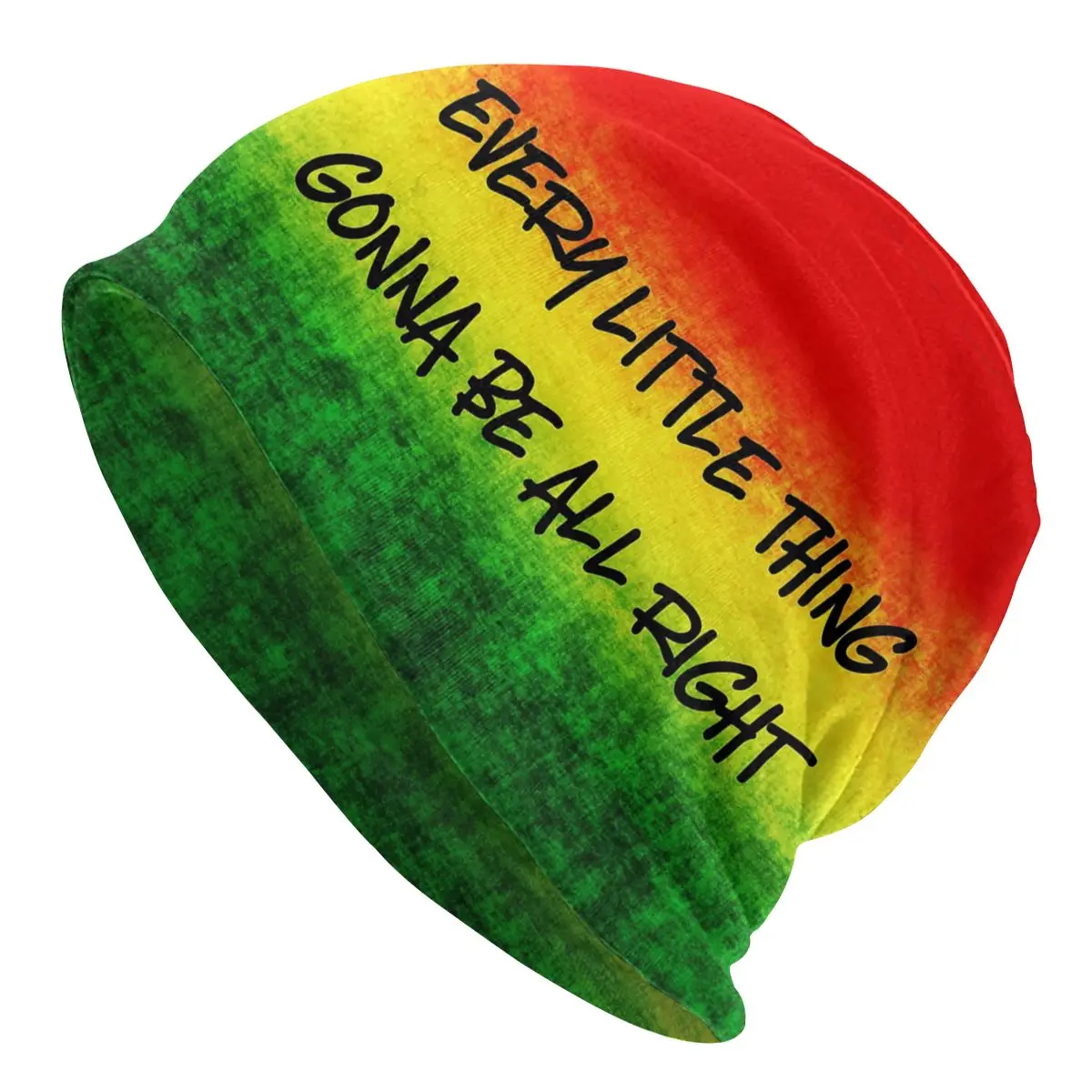 Rasta Reggae Rastafarian Jamaica Bonnet Hat Casual Street Skullies ...
