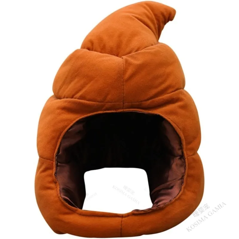 Oddball Poop Head Cover Cute Quirky Winter Warm Funny Cartoon Poop Hat ...