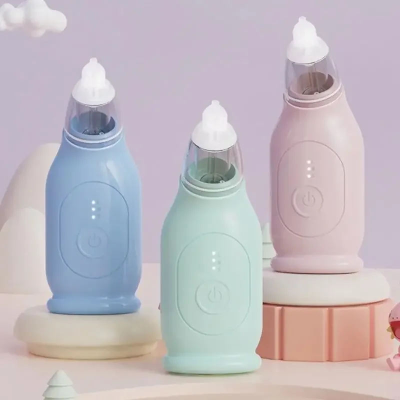 Rechargeable Nose Aspirator Electric Nasal Aspirator with 2 Suction ...