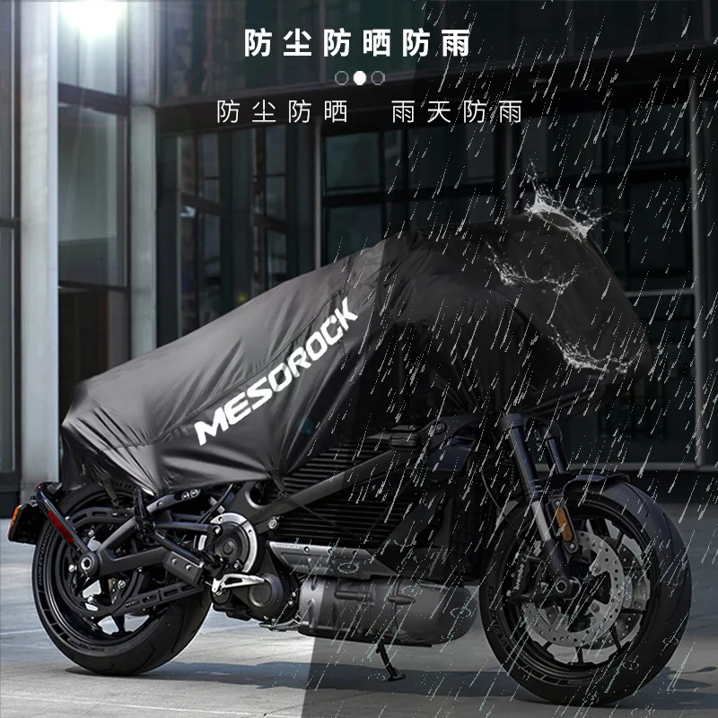 Waterproof-Motorcycle-half-Cover-Outdoor-Rainproof-hood-For-Scooter ...