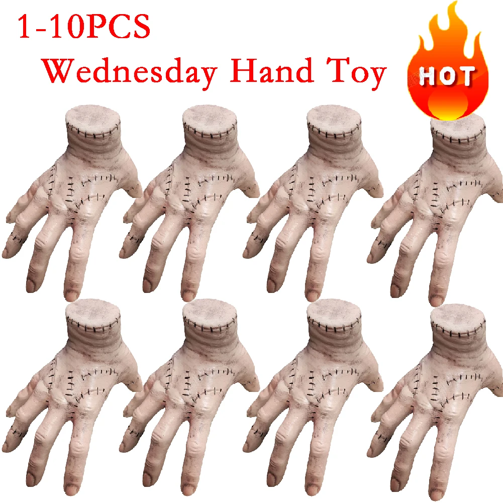 10 1PCSHorror Wednesday Addams Hand Thing Cosplay Dress Up Crafts From ...