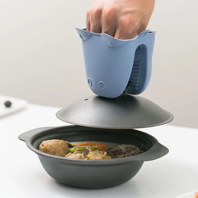 Heat-Resistant-Silicone-Oven-Mitts-Microwave-Oven-Mitt-Anti-Scalding ...